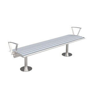 Commercial Metro & Transit Benches | Canaan Site Furnishings