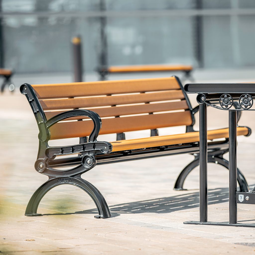 Traditional Park Bench CAB-820/ Commemorative Garden Bench