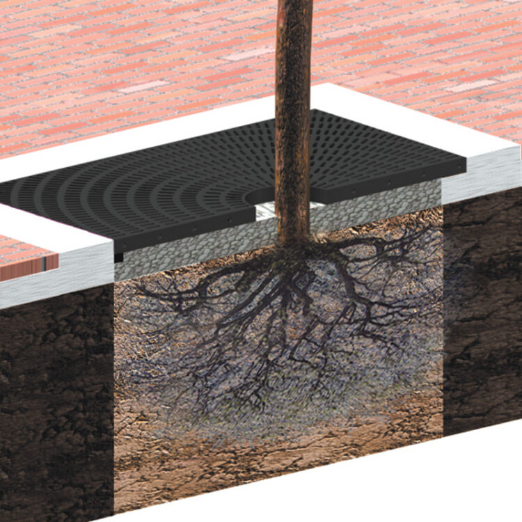 Protective Tree Grate TSB44-Square/ Commercial Tree Grate