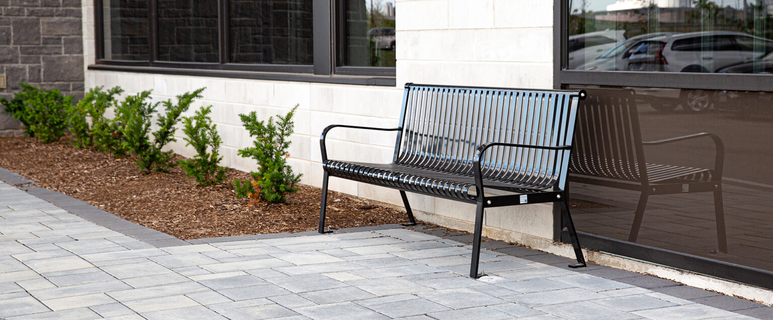 All About Commercial Outdoor Benches - Canaan Site Furnishings