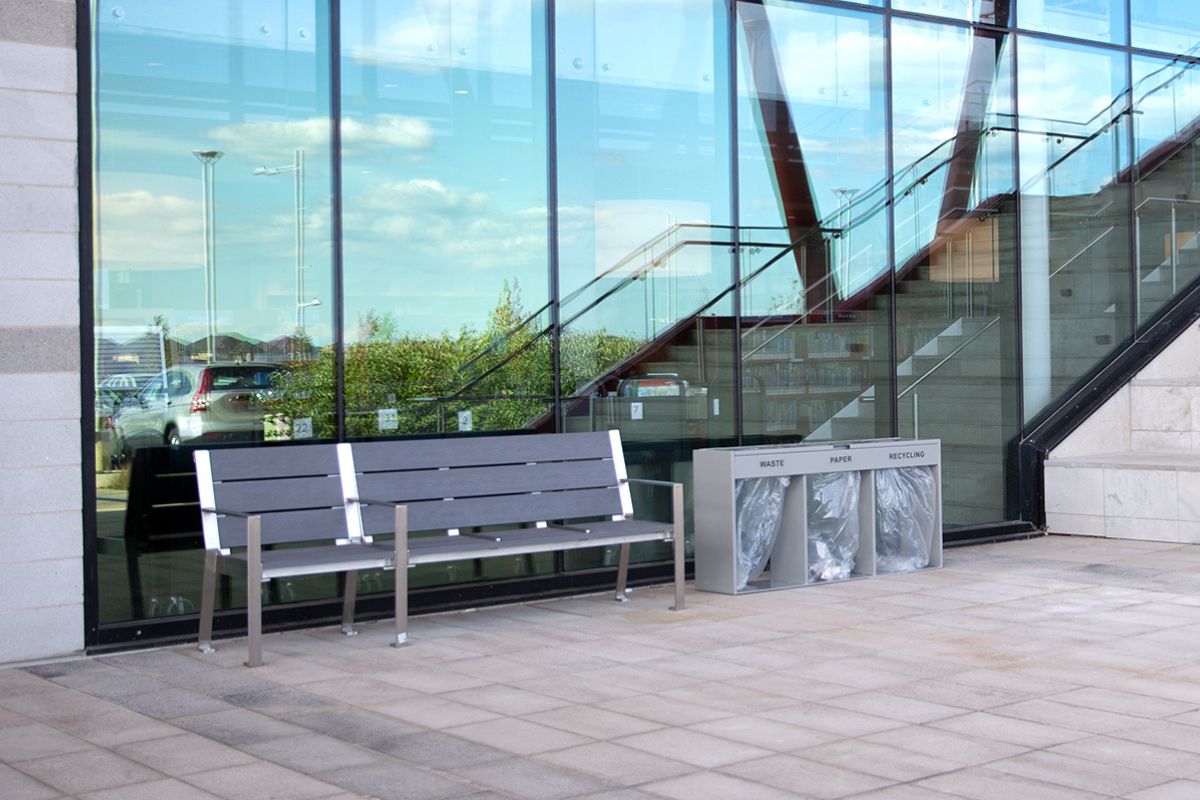 Ultimate Outdoor Bench: CAB-872 Metro Bench - Commercial Bench