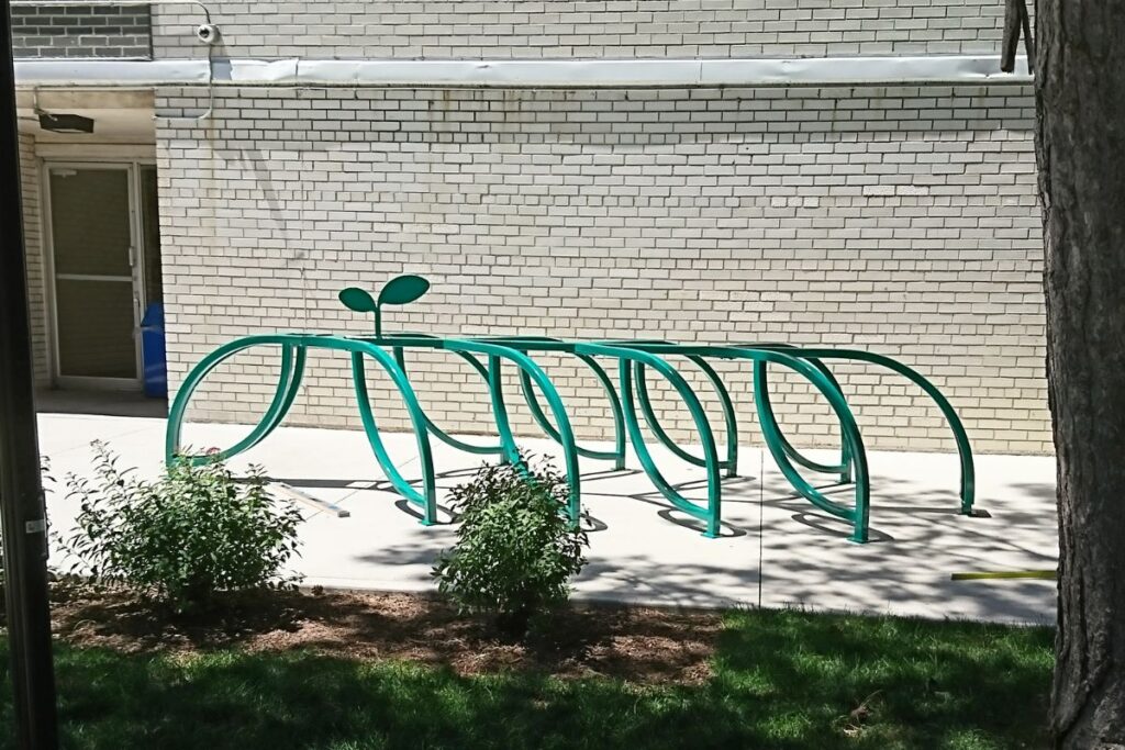 Park Bike Rack Paving the Way for Sustainable Living @Canaan